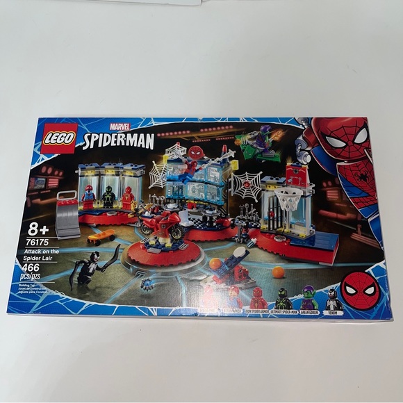 Lego | Toys | Lego Marvel Spiderman Attack On Spider Lair 7675 ...